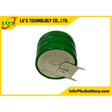 Quality Button cell (rechargeable) 250H NiMH 250 mAh 3.6V Ni-MH Rechargeable Button Cell for sale