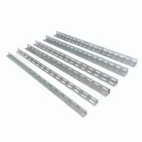Quality Hot Dipped Galvanized Slotted L Steel Angle Bar with Holes Processing Service for sale