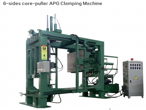 Quality Double-Station APG Clamping Machine with Moulds for Electrical Insulation for sale