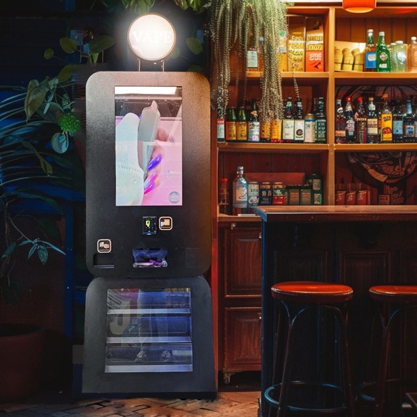 Quality 32-Inch Touchscreen Lightbox Promotion ID Verifier Vending Machine For Nic for sale