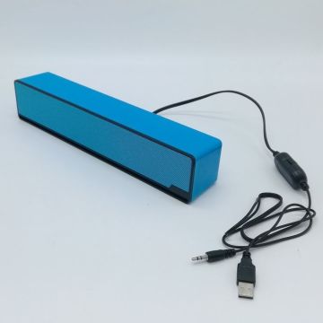 Quality 3.5mm AUX Wired Computer Speaker Soundbar Stereo 2.0 for PC Labtop for sale