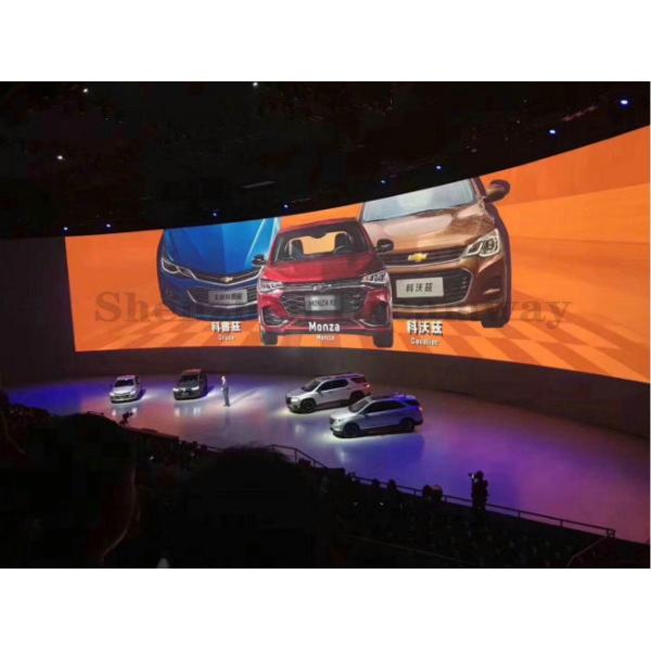 Quality Flexible Indoor Full Color LED Display HD Signs Video Wall P2.5 Front Access Maintenance for sale