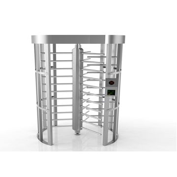 Quality RFID Barcode Reader Intelligent Rotating Turn Style Gate Barrier For Dual Access for sale