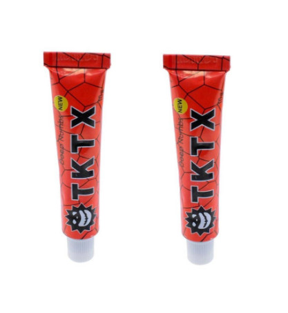 Quality 38% TKTX Tattoo Topical Anesthetic Numbing Cream 10G Per Tube for sale