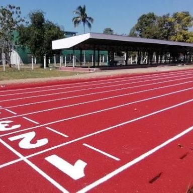 Quality Eco Friendly Prefabricated Rubber Running Track With IAAF Approved for sale