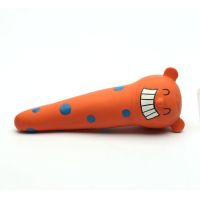 Quality Size custom dog play Carrot Latex squeaky chew dog toy for sale