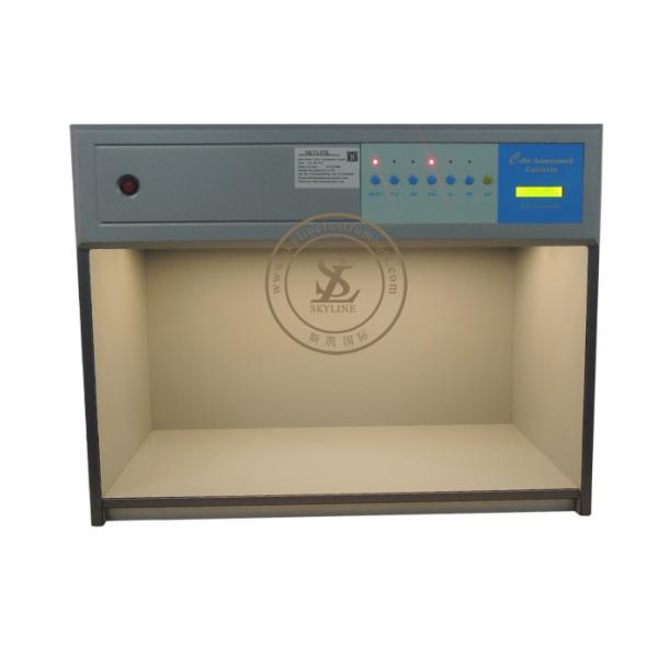 Quality Textile Testing Equipment 5 Light Source Color Assessment Cabinet For Textile / Paper Printing Industries for sale