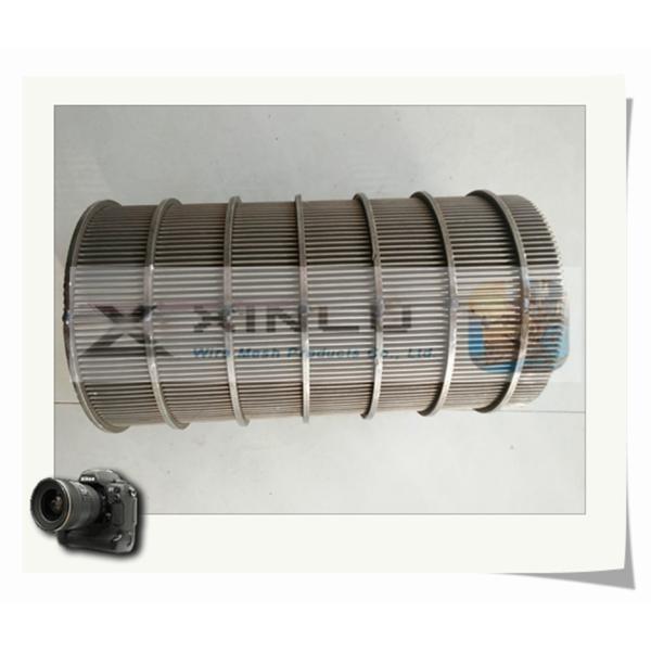 Quality Wedge Wire 100 Mesh Filter Screen Stainless Steel Customized For Water Treatment for sale