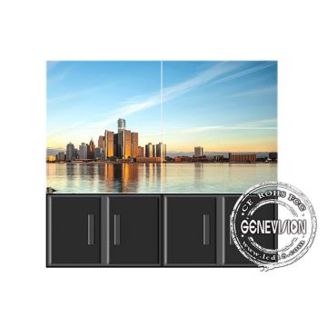 Quality Loop Displaying Video Wall Display , Touch Screen Kiosk Monitor 55 Inch With for sale