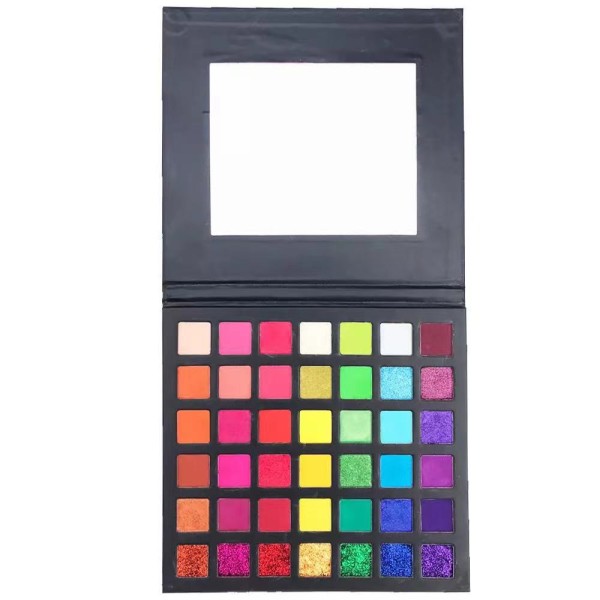 Quality 42 Colors Beauty Eye Makeup Eyeshadow Waterproof Logo Customized for sale