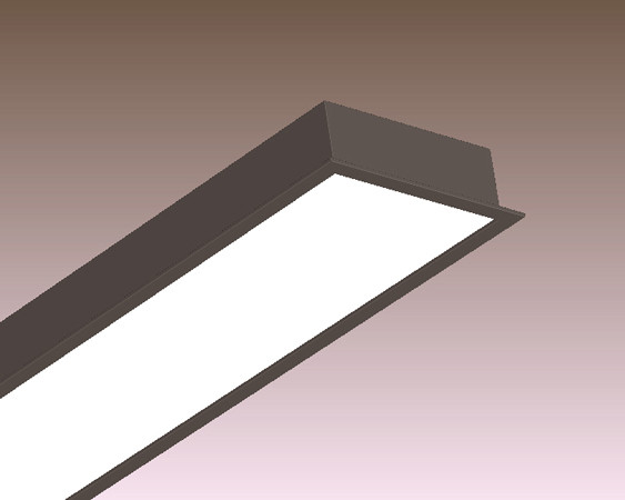Quality Customized Recessed Linear Light 144 Leds/M Linear Led Pendant For Office for sale