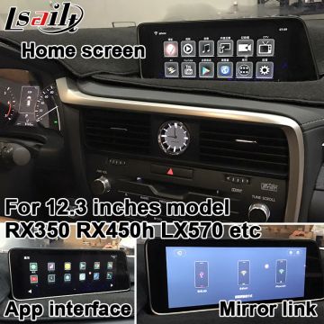 Quality Lexus RC350 RC300h RC200t RCF GPS Navigation Box video interface youtube Google for sale