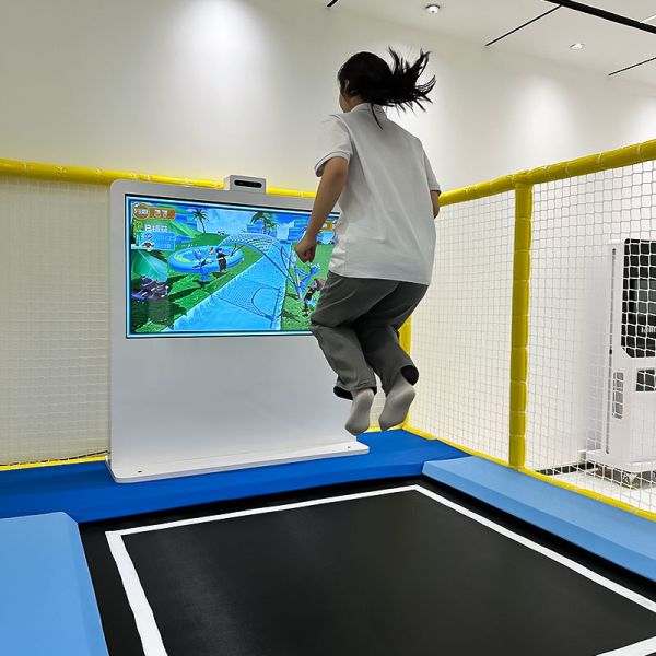 Quality Indoor 55 Inch All-in-one Kinect Screen Interactive Games Trampoline Park Kids for sale
