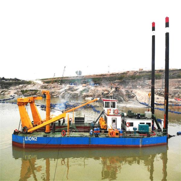 Quality Diesel Engine Hydraulic Control Cutter Suction Dredger for High Water Flow and for sale