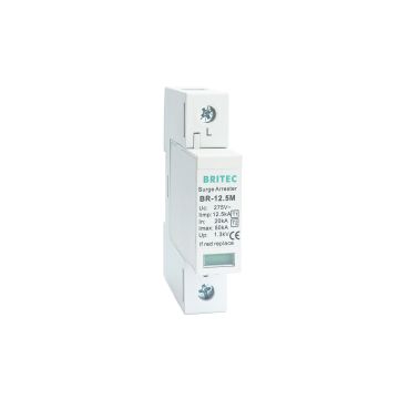 Quality Iimp 12.5 KA 1P Low Voltage SPD T1 + T2 Class I + II Surge Protective Device for sale