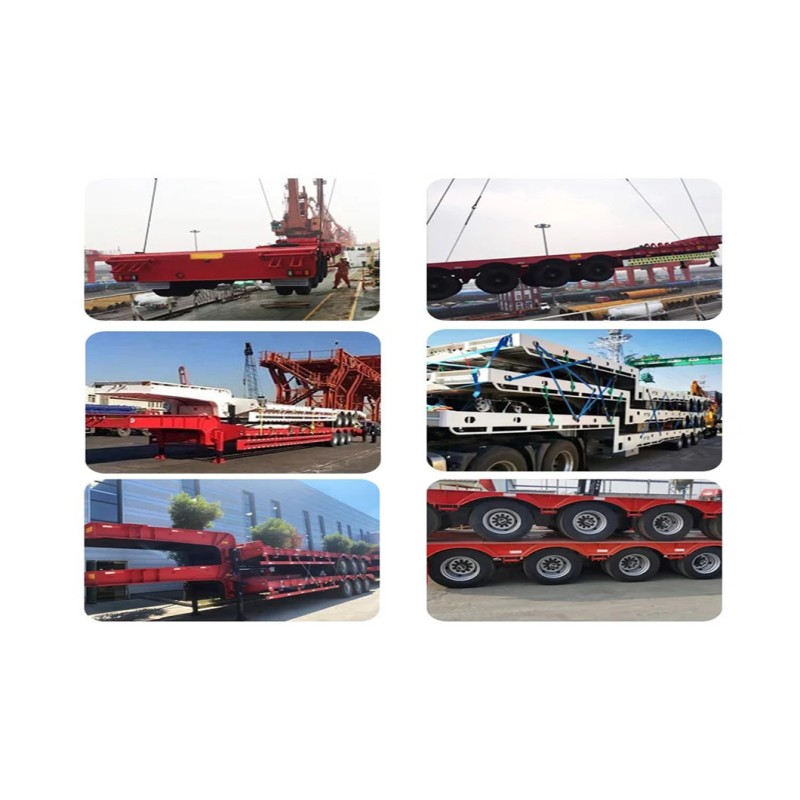 3 Axles 40FT Container Semi Trailer for Container Transportation