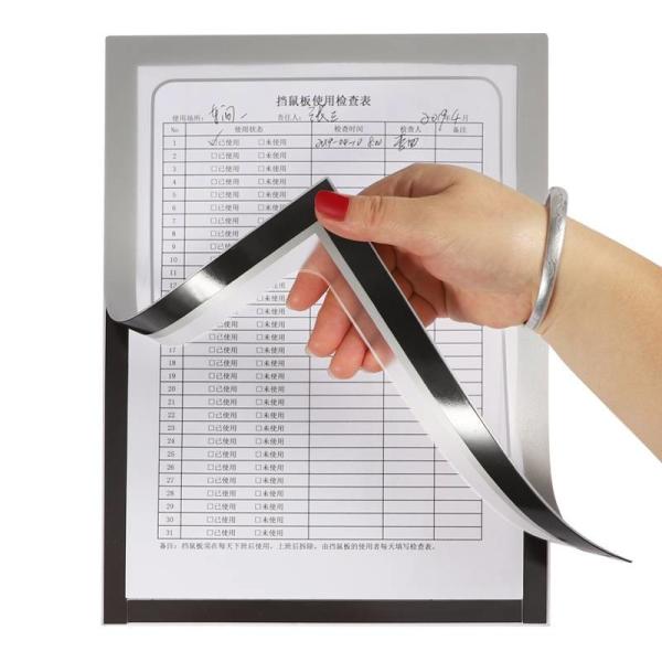Quality Direct Writing Adhesive Document Holder Display Frames A3 A4 ODM for sale