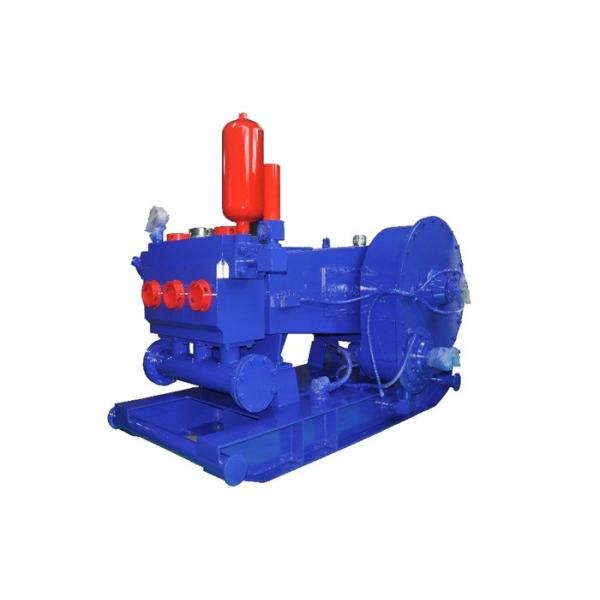 Quality HTB100 Triplex Horizontal Plunger Vehicle Pump With Flow Rate 3-18m³/H @ 10-35Mpa for sale