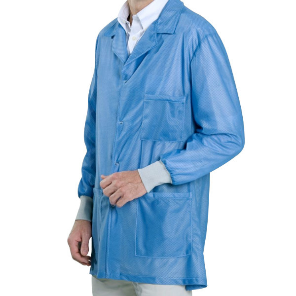 Quality 100% Polyester Diamond Lattice Antistatic Fabric for Shielding Electromagnetic for sale