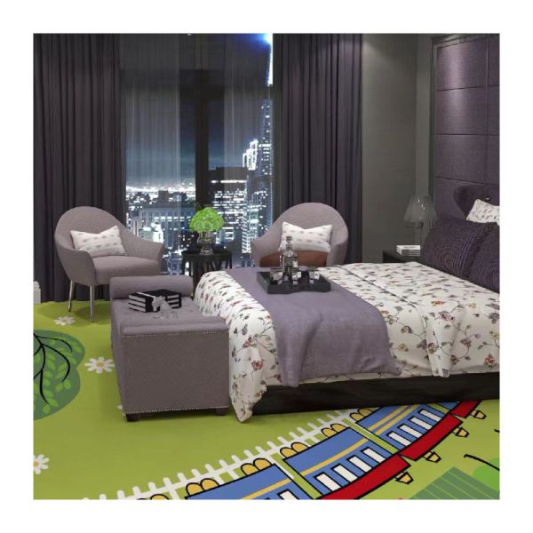 Quality Customized Hotel Suite Axminster Carpet for Luxury Floral Lobby and Ballroom Corridor for sale