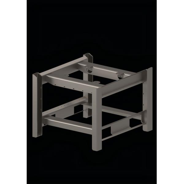 Quality SS304 C Frame Open Support Frame 900mm Height With Adjustable Feet Or Swivel for sale