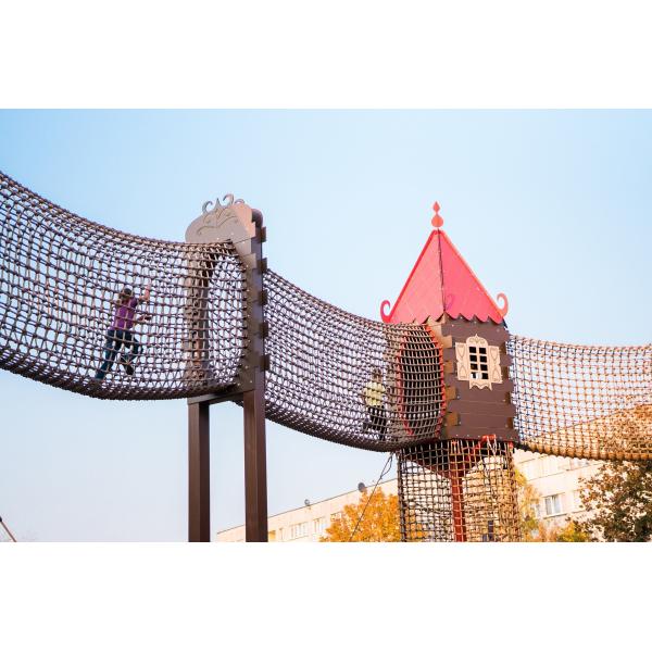 Quality Dia 16mm Playground Combination Rope Tunnel For Kids Playing for sale