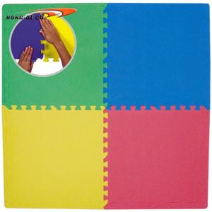 Quality Non Toxic 1/2" Jigsaw Foam Floor Mats Interlocking Playroom Floor Tiles for sale