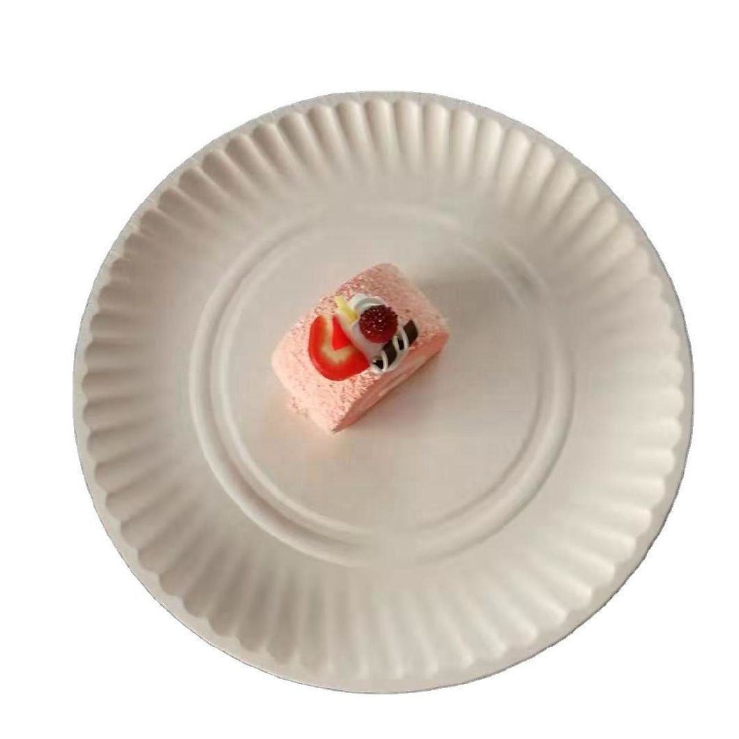 Disposable Paper Plates Household Paper Plates Vegetable Plates Chinese Style Paper Plates
