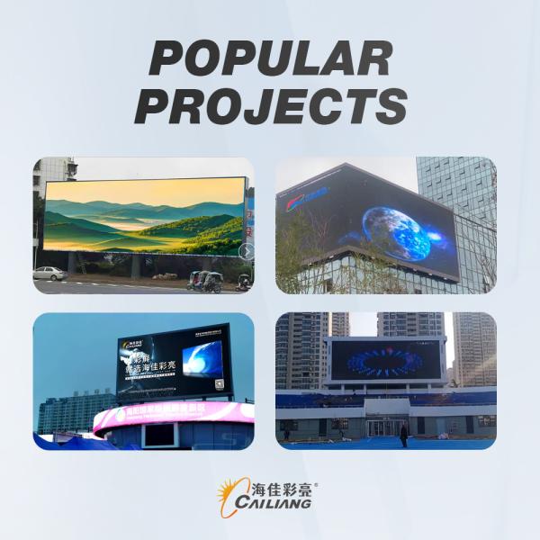 Quality DC Power Supply 2024 CAILIANG 4K Full Color LED Module for Outdoor Advertising for sale