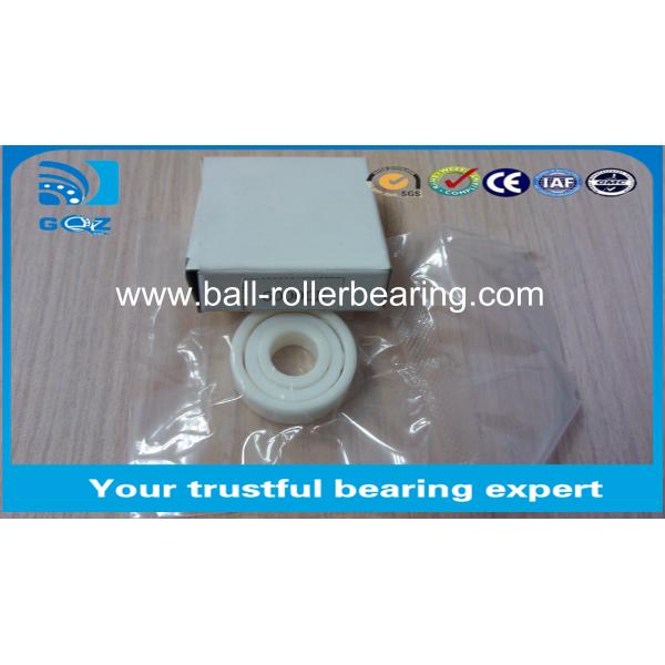 Quality ZrO2 Si3N4 6002CE Ceramic Ball Bearings Abrasion Resistance 15x32x9mm for sale