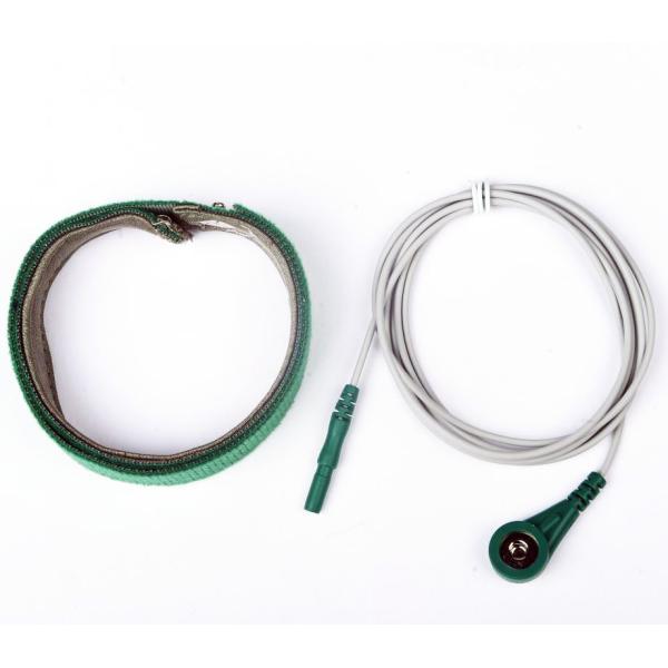 Quality Reusable Ground Electrode With 1500mm Snap Cable And 450mm Belt for sale