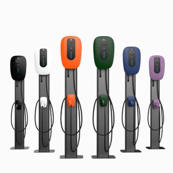 Quality 230V 11kw AC Single Phase EV Charger IP66 Wallbox EVSE Plug for sale