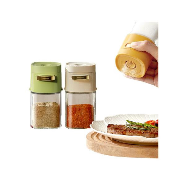 Quality Household Kitchen Sealed Measuring Seasoning Shaker Bottles 180ml for sale