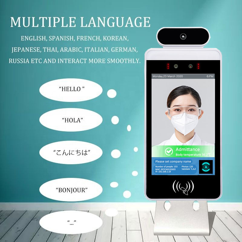 Temperature Scanner Face Recognition Camera From RS Security Co.,Ltd