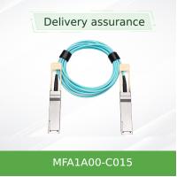 Quality 100GbE QSFP LSZH Mellanox AOC Ethernet Cable MFA1A00-C015 15m for sale