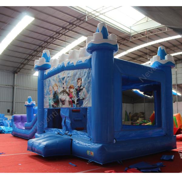 Quality Customized Color Commercial Inflatable Jump Slide Water Park Slide for sale