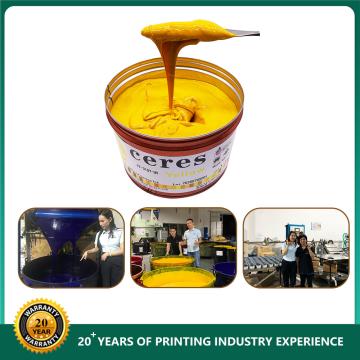 Quality Offset UV Letterpress Printing Ink MSDS Offset Press Ink Solvent Base for sale