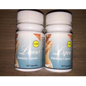 Quality Lipro Slimming Belly Fat Burner Weight Loss Capsules Appetite Suppressant Herbal for sale