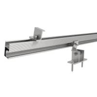 China 30mm Solar Panel Bracket Silver Photovoltaic Ground Mounting Roof Brackets factory