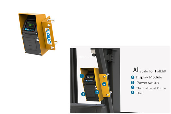 Quality Forklift Onboard Intelligent Truck Scale Weighing System for sale