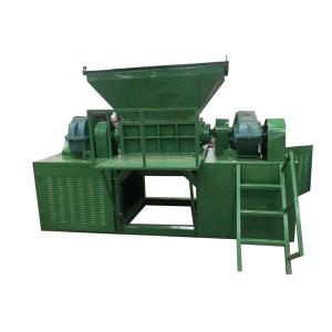 Quality 0.4t/H 30kw Double Shaft Shredder Machine Shred Plastic,Metal,Tire for sale