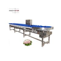 Quality Voltage 220V/380V Conveyor Belt Chicken Fish Oyster Lemon Sweet Potato Weight for sale