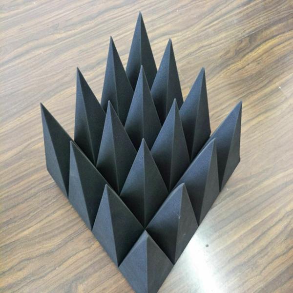 Quality Open Cell Structure Pyramid Absorber Die Cut 70db Radar Absorbent Material rf for sale