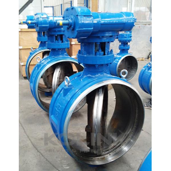Quality Triple Offset Butterfly Valve Cast Steel High Pressure Butt Weld for sale