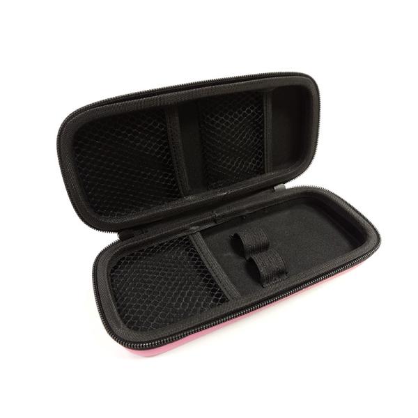 Quality Durable E - Cig Hard Eva Case Holder For Shisha Pens / Charger / Liquid Pink for sale