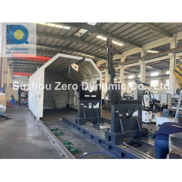 Quality 20 Ton Wind Turbine Rotor Balancing Machine , Hydro Generator Rotor Dynamic for sale