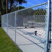 Quality Hot Dip Galvanized Chain Link Fence 6ft 8ft 30m 50m Roll for sale