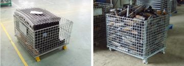 Galvanized Wire Mesh Container