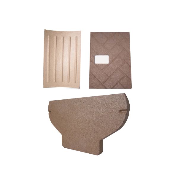 Quality Heat Resistant Fireplace Insulation Board Lightweight Practical High Temp for sale