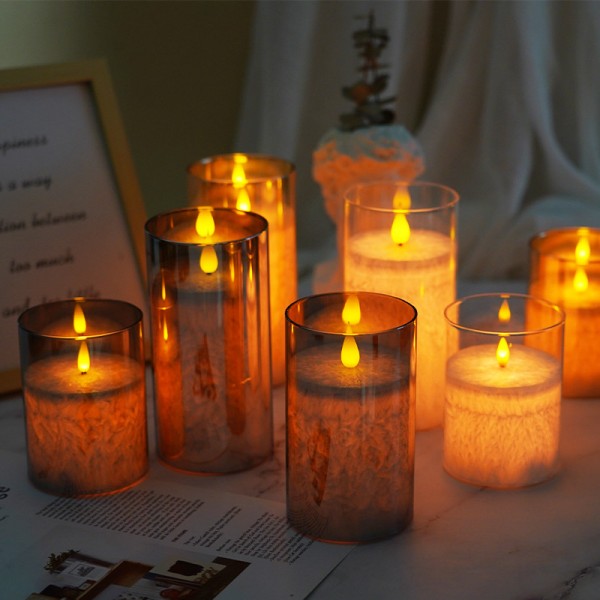 Quality Energy Saving Plastic Electric LED Candle With Remote Control for sale